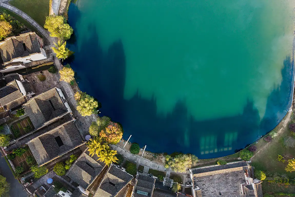 Village Gothic Shadows, She County, Anhui, China